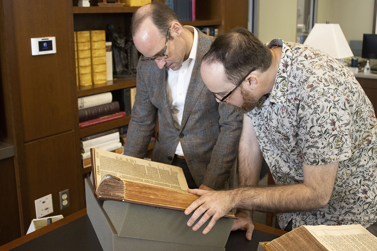 Pitts Theology Library acquires major English Bible collection