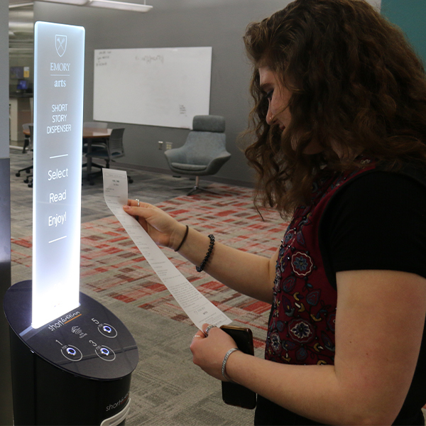 Get literature on demand with the Short Story Dispenser